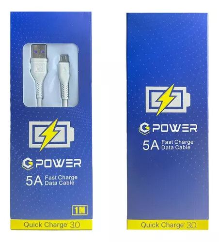 CABLE USB MICRO 5A CARGA RAPIDA G POWER – OneService