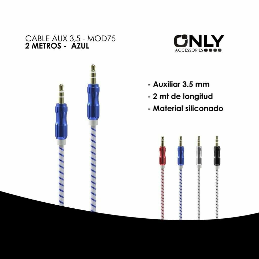 CABLE AUXILIAR ONLY 3.5- 2MTS (MOD 75) – OneService